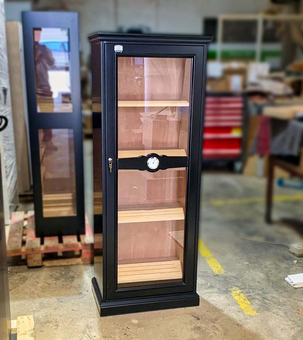 Pegaso Humidor Model with the capacity for eighty boxes