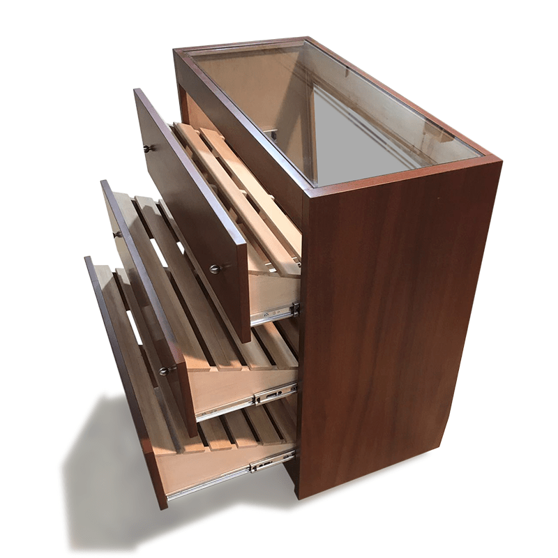 Countertop Humidor - Mostrador Model - Wacota Humidors