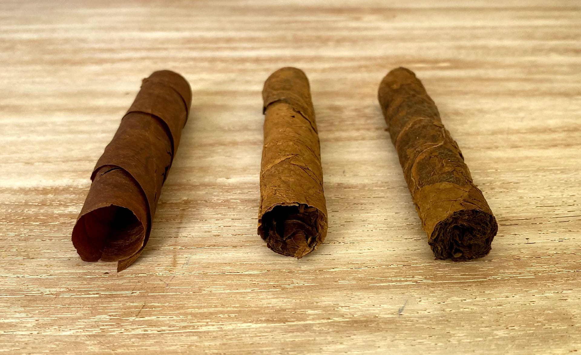 What are the parts of a cigar?